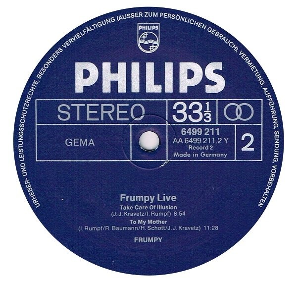 Frumpy - Live (1973) [CLOCKWORK PEACH]