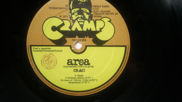 Area - Crac! (1975) [CLOCKWORK PEACH]