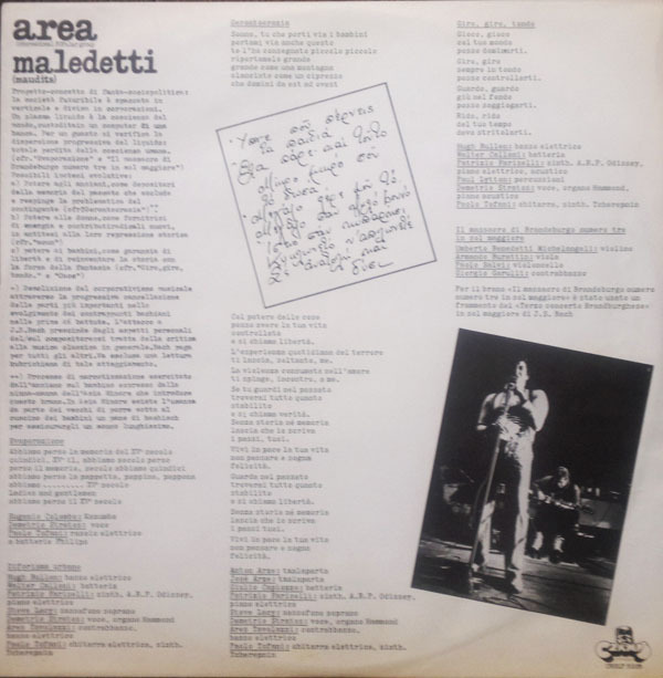 Area - Maledetti (Maudits) (1976) [CLOCKWORK PEACH]