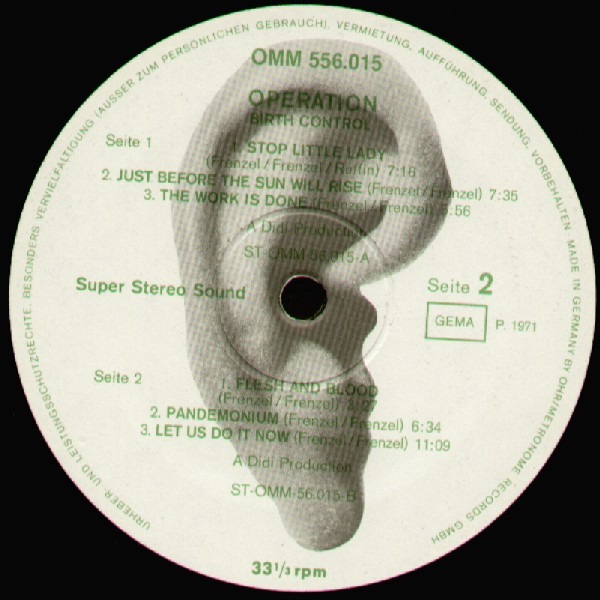 Birth Control - Operation (1971) [CLOCKWORK PEACH]