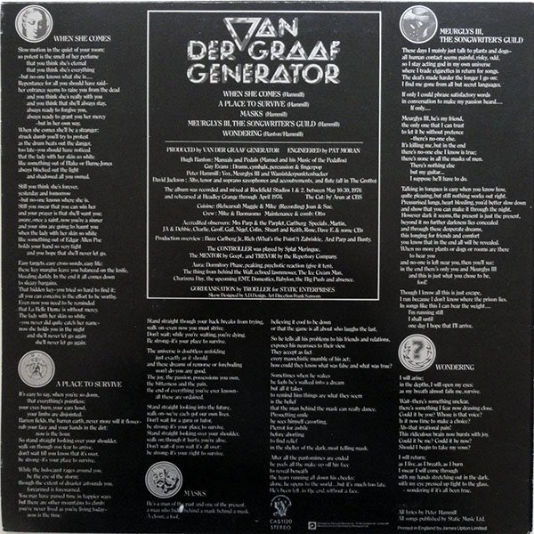 Van Der Graaf Generator - World Record (1976) [CLOCKWORK PEACH]