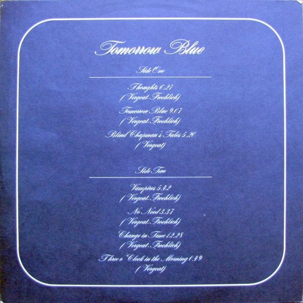 Toad - Tomorrow Blue (1972) [CLOCKWORK PEACH]