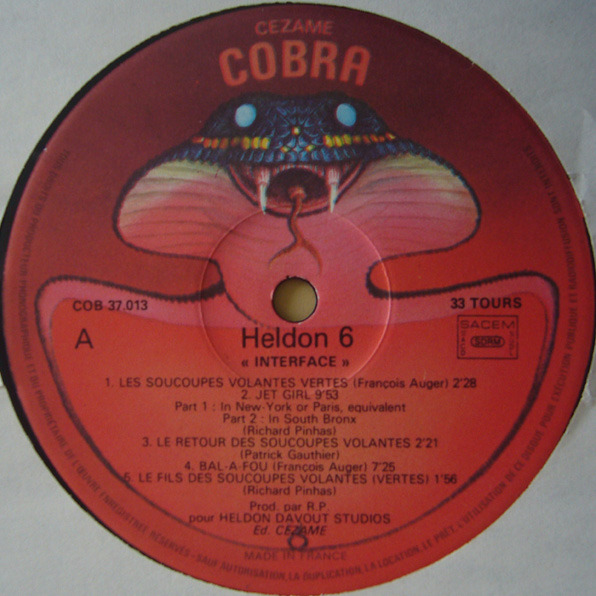 Heldon - Heldon 6 / Interface (1977) [CLOCKWORK PEACH]