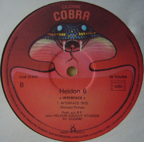 Heldon - Heldon 6 / Interface (1977) [CLOCKWORK PEACH]