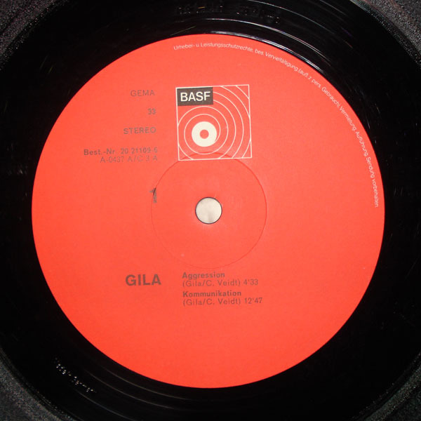 Gila - Gila (1971) [CLOCKWORK PEACH]