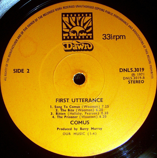 Comus - First Utterance (1971) [CLOCKWORK PEACH]