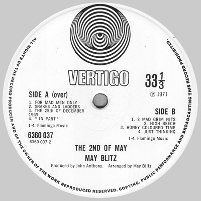 May Blitz - The 2nd Of May (1971) [CLOCKWORK PEACH]