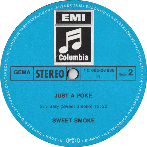 Sweet Smoke - Just A Poke (1970) [CLOCKWORK PEACH]